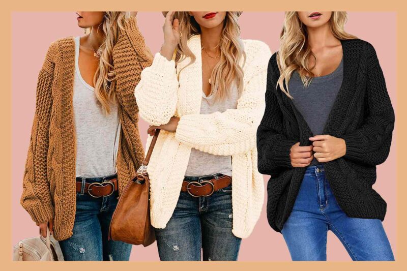 How To Wear A Long Cardigan Sweater With Style? - Fashion Tips ...